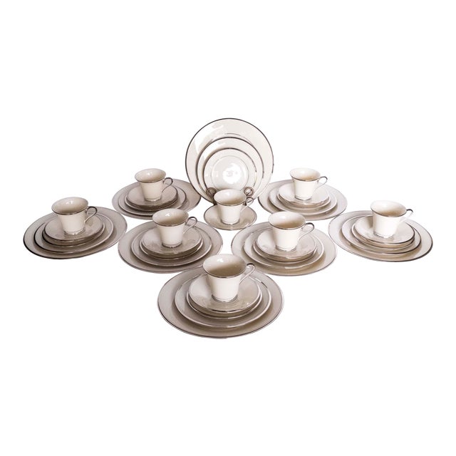 Lenox China Solitaire Pattern Service Set - 40 Pieces | Chairish