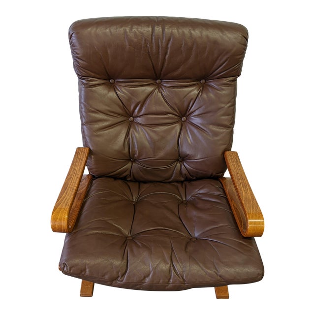 1970s Scandinavian Lounge Chair | Chairish