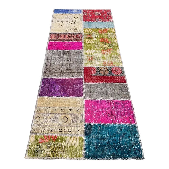 Vintage Hnadmade Hallway Runner | Chairish