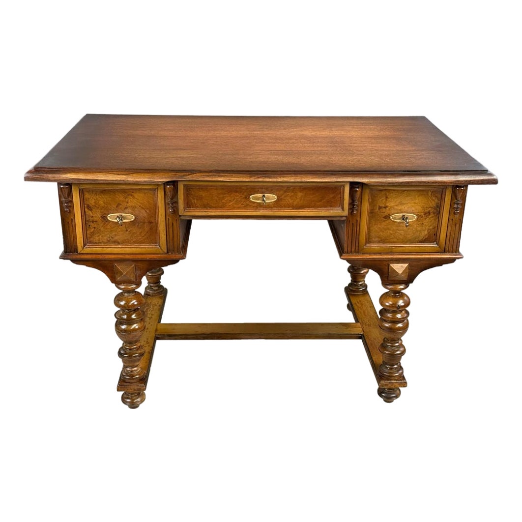 Antique Historicism Writing Desk, 1880s | Chairish