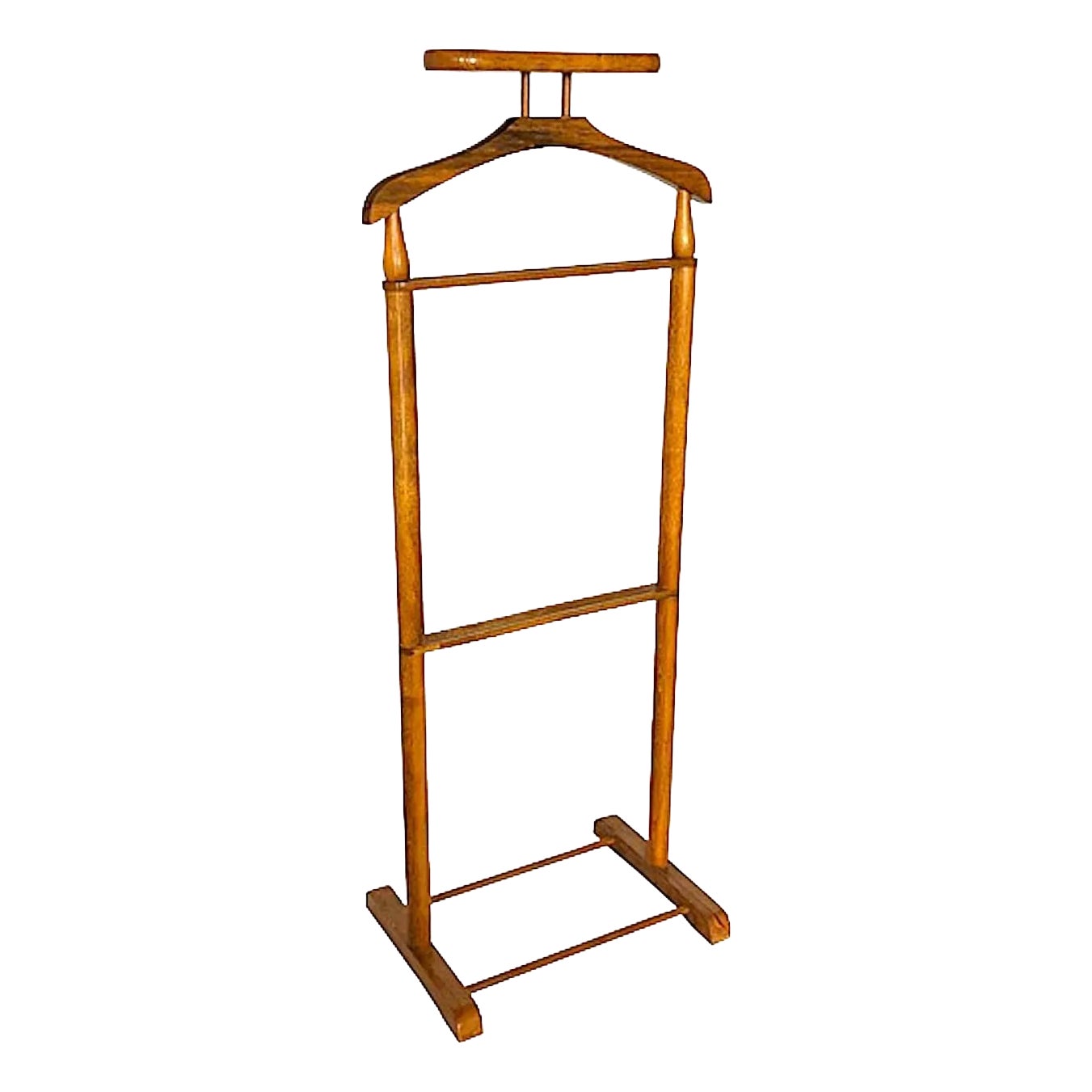 1960s Maple Wood Men's Valet/Butler Stand | Chairish