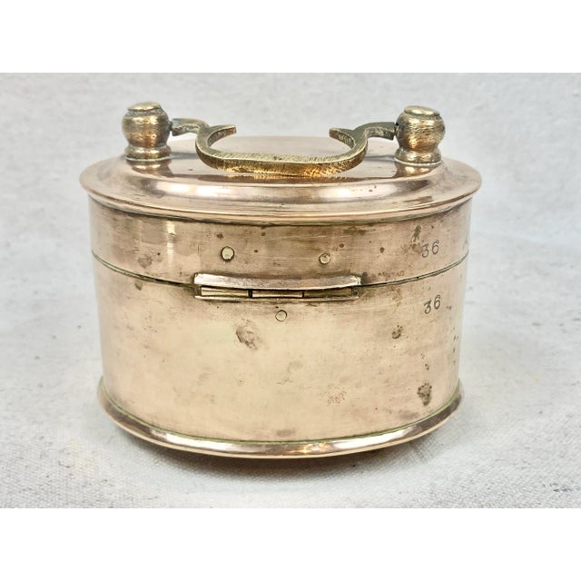 Vintage Small Brass Box | Chairish