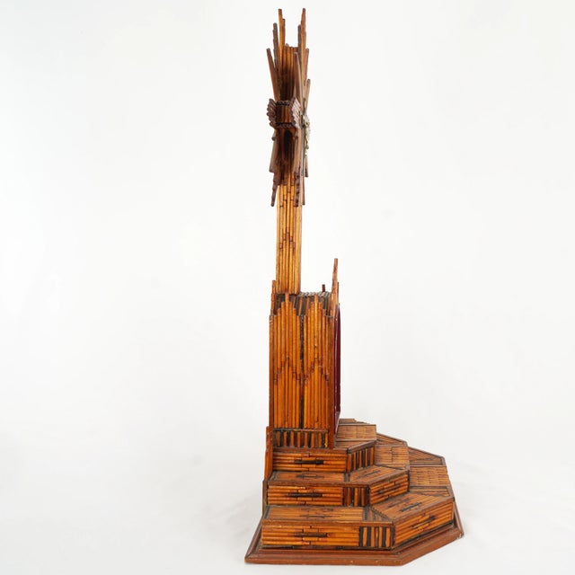 Matchstick Tramp Art Catholic Shrine Madonna and Child Circa 1920 ...