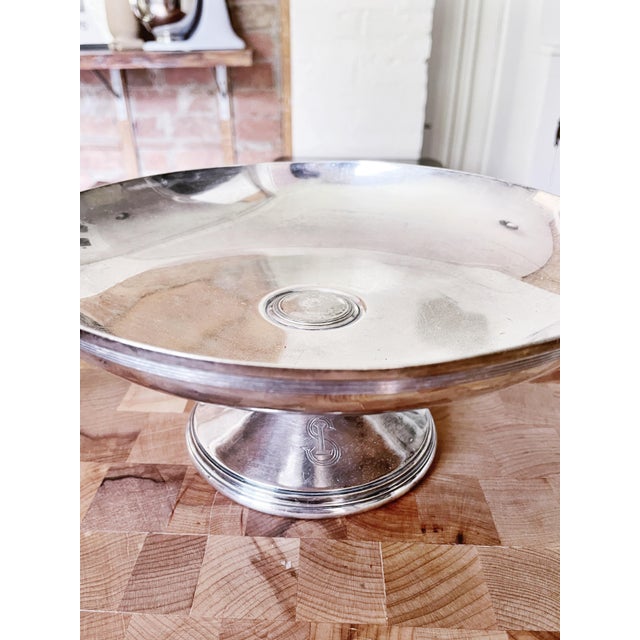 Antique Silver Compote From Lloyd Sabaudo Italian Line Ocean Liner ...