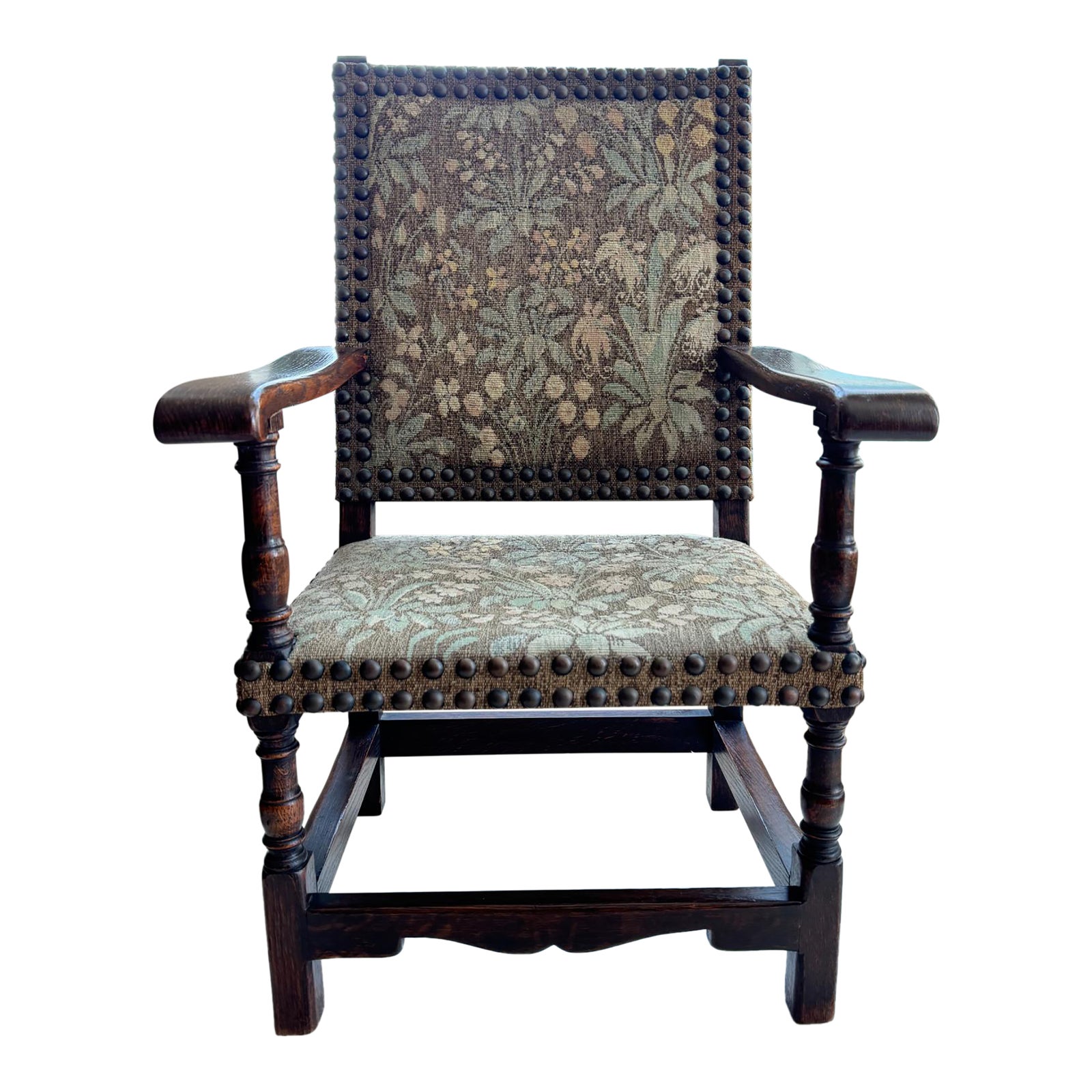 Louis XIII Castellan Chair - French, Circa 1900 | Chairish
