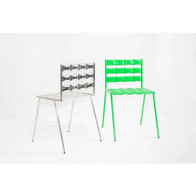 Stainless Steel Cosmic Chair by Metis Design Studio | Chairish