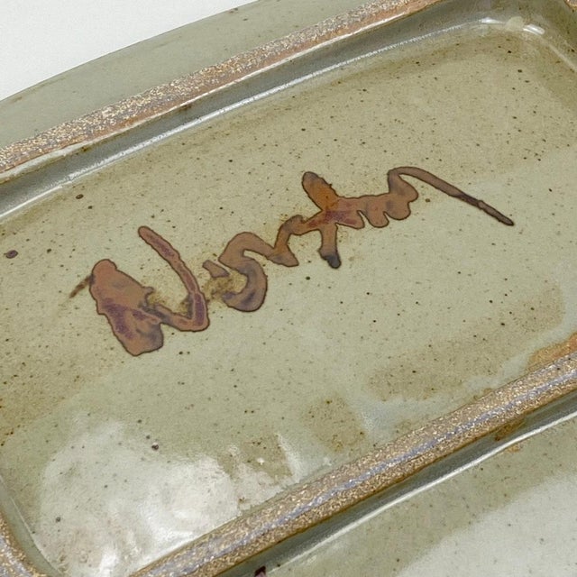 Eric Norstad Ceramic Serving Platter | Chairish