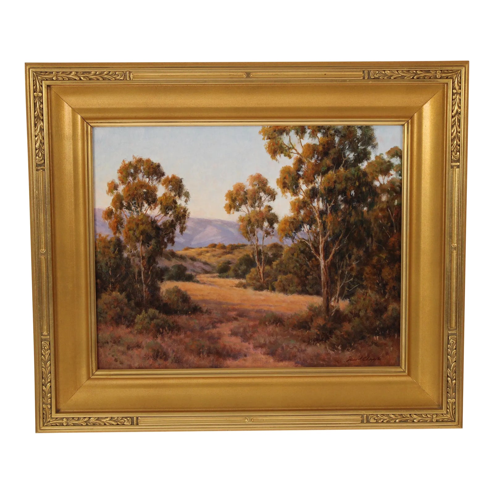 Landscape Painting by David Chapple (Born 1947) | Chairish