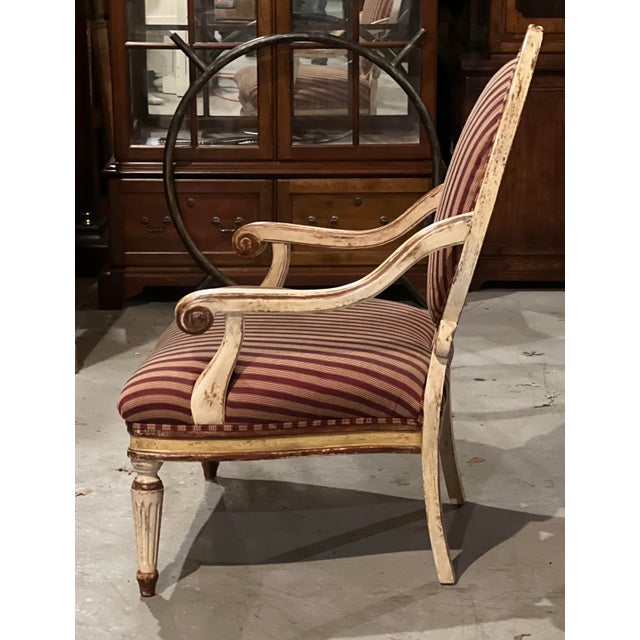 Sherrill Furniture Louis Xv Style Fauteuil Armchair Chairish
