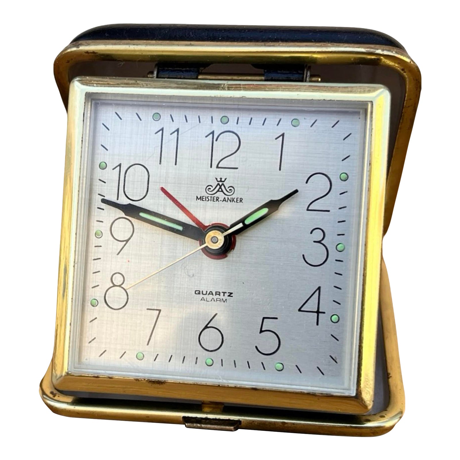 Meister-Anker Electronic Travel Alarm Clock, Germany 1970s. | Chairish