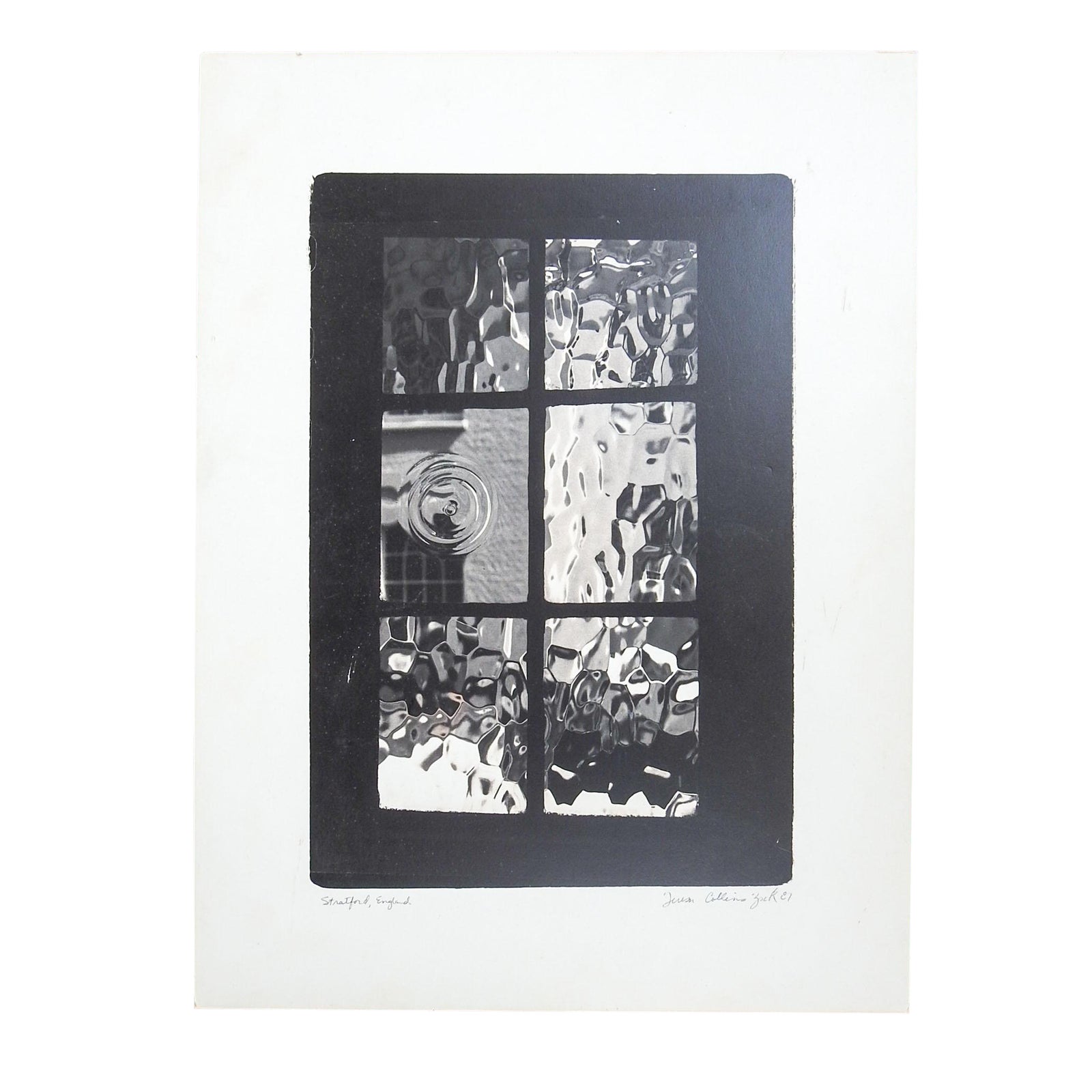 1980s Old Stratford England Window Photograph | Chairish