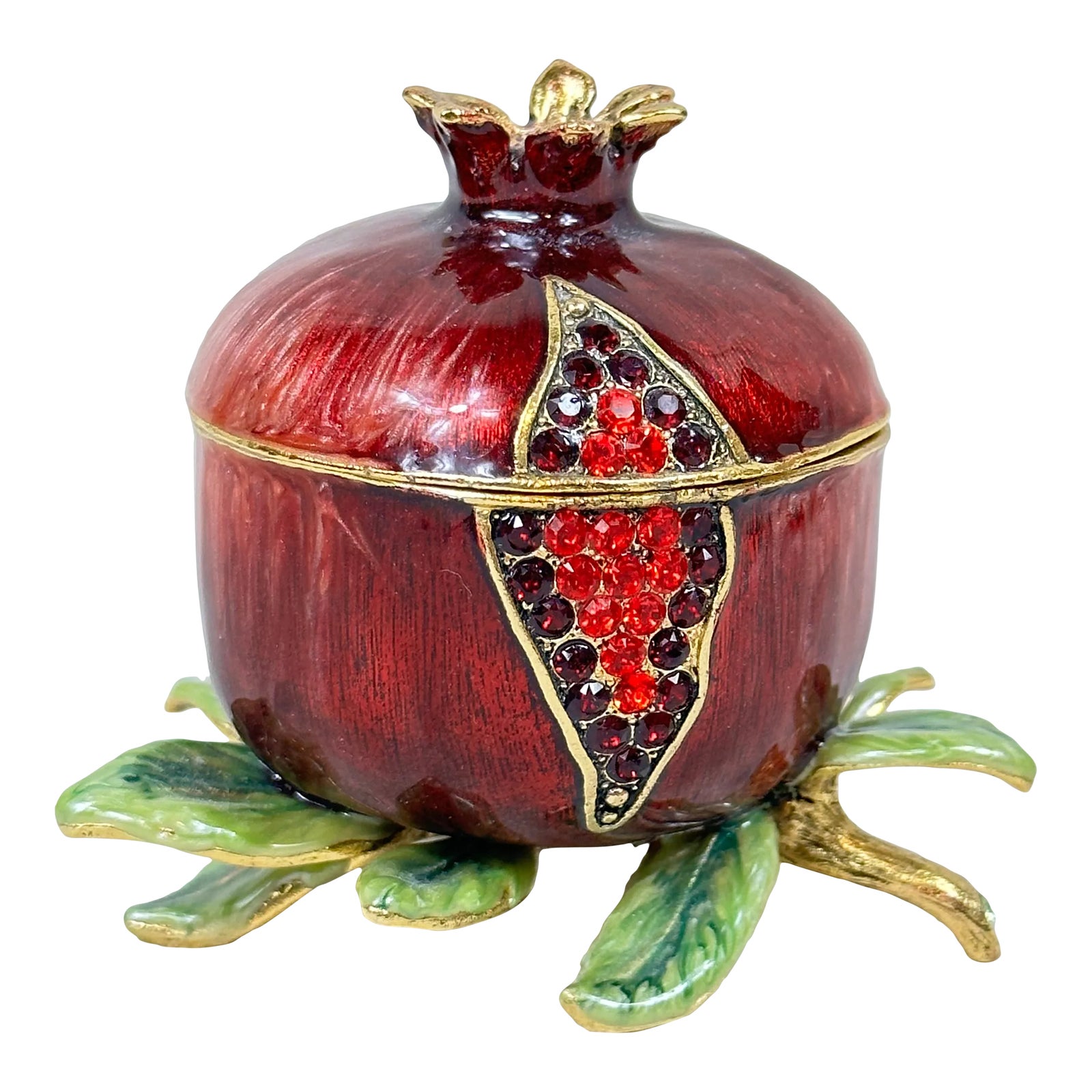 Pomegranate Spice Box | Chairish