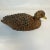 1950s Arts & Crafts Boho Chic Pine Cone Over Paper Mache’ Duck Figurine ...