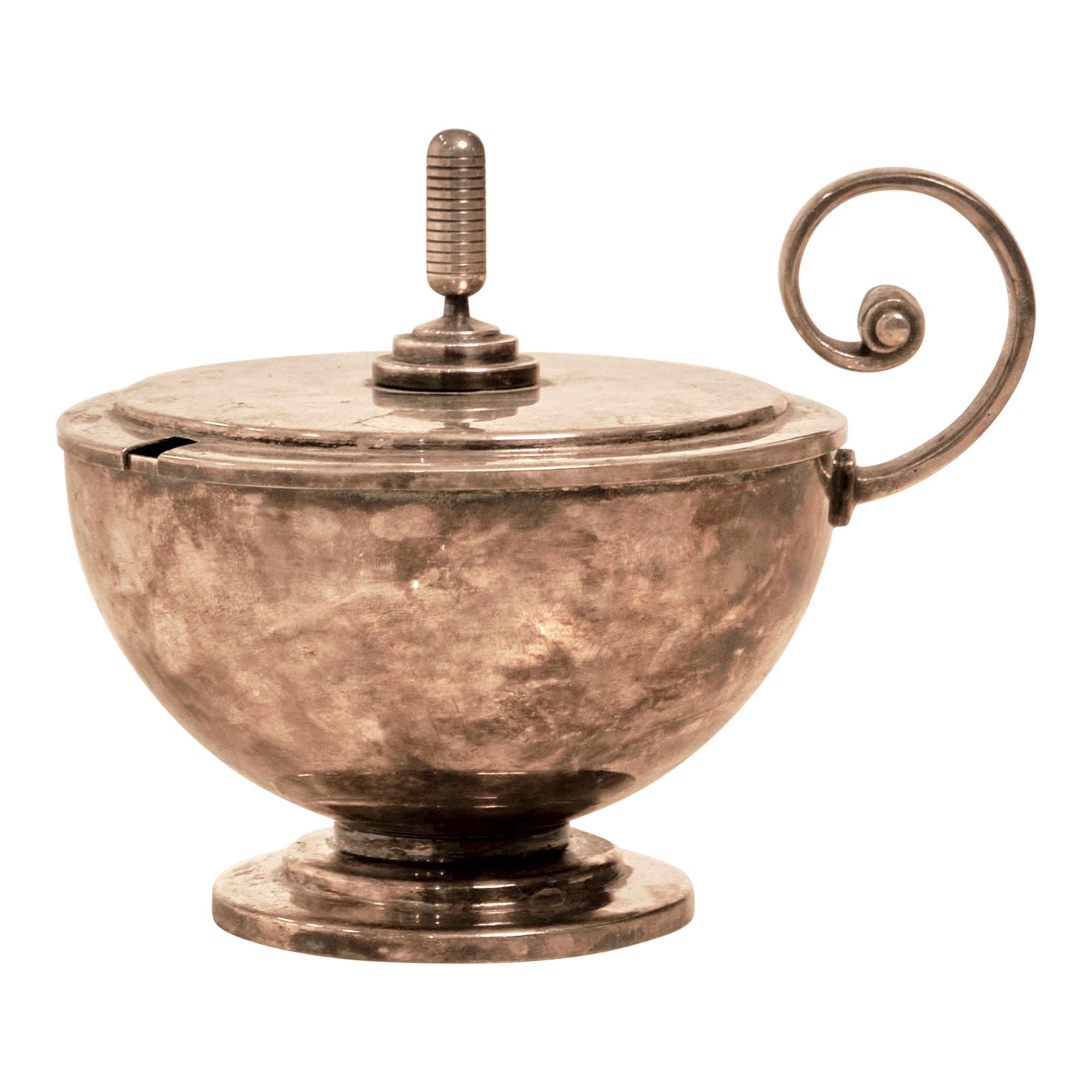 1920s Swedish Art Deco Silver Bowl by C. G. Hallberg | Chairish
