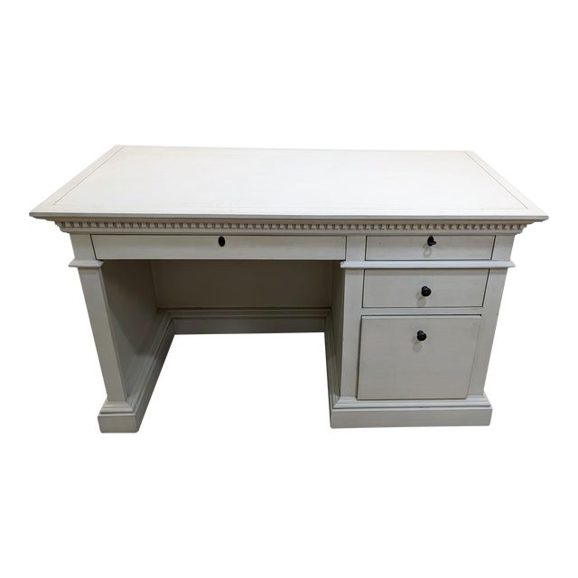 Restoration Hardware St. James White Desk | Chairish