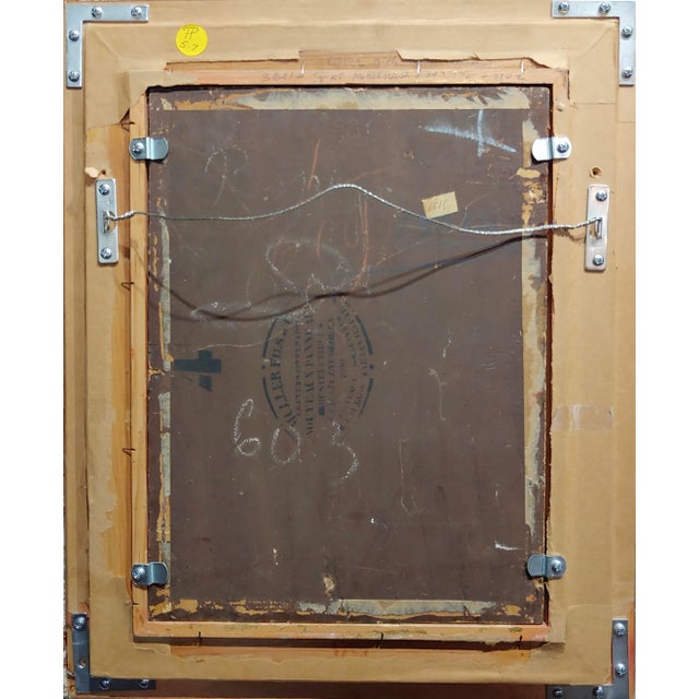 Leon Bonnet 19th Century Portrait of an Italian Woman Oil Painting C ...