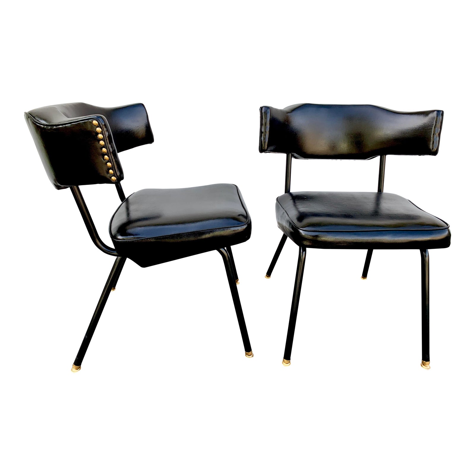 1960s Vintage Horn Chairs - a Pair | Chairish