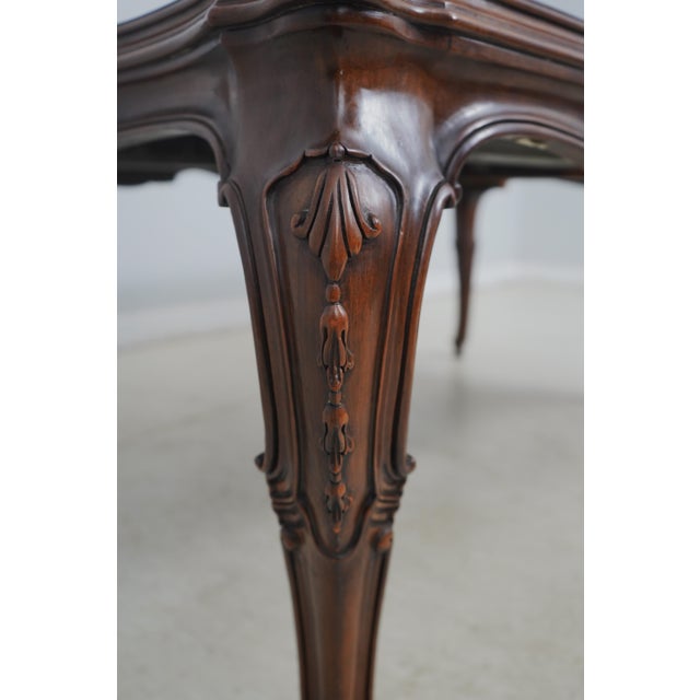 Karges French Louis XV Walnut Dining Room Table | Chairish