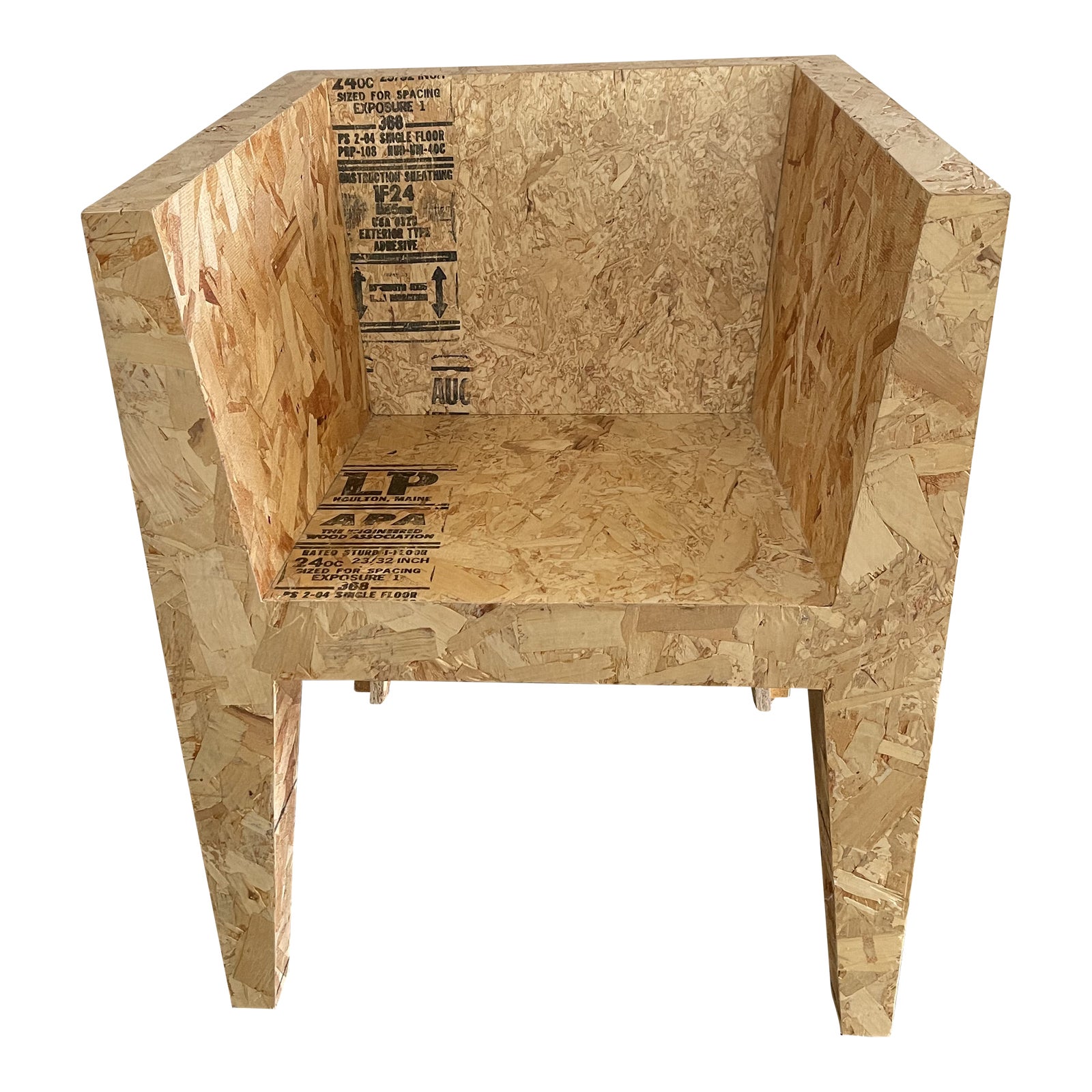 Modern Chris Rucker Armchair | Chairish