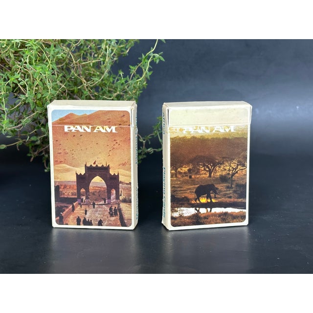 Vintage Pan Am Playing Cards | Chairish
