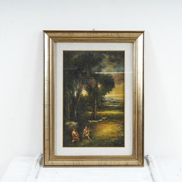 After Corot, Landscape, Oil on Canvas | Chairish