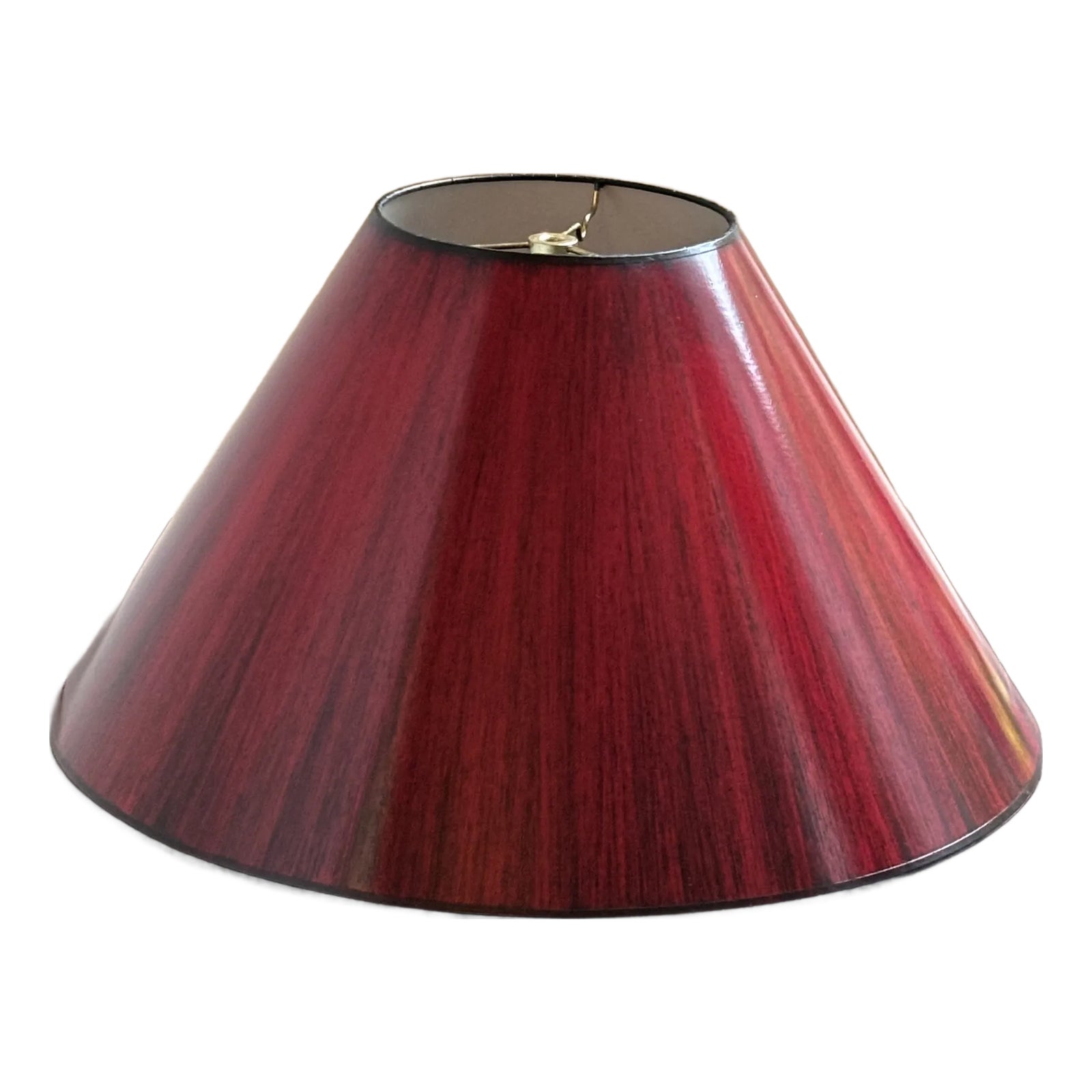 Vintage Late-20th Century Paper Lamp Shade | Chairish