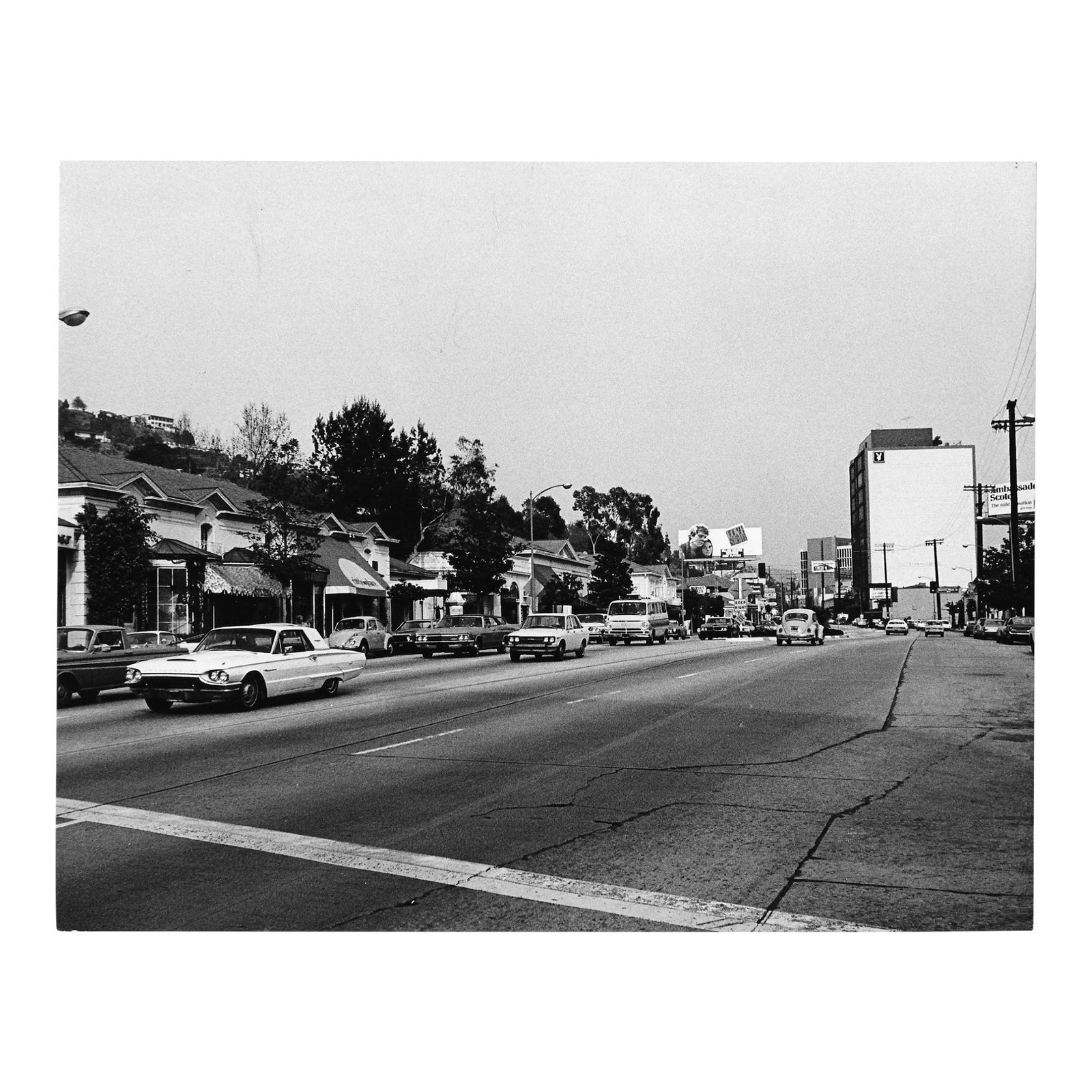 1970s Sunset Boulevard Photograph by Don Ware | Chairish