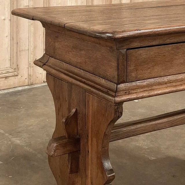 Rustic Mid-19th Century Spanish End Table | Chairish