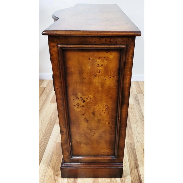 Vintage Regency Style Carved Walnut Sideboard Buffet Server - Theodore ...
