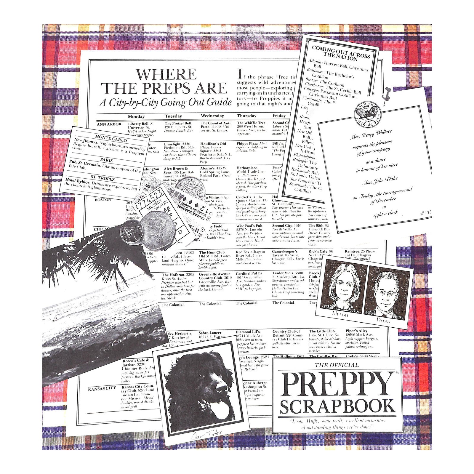 The Official Preppy C1981 Scrapbook Where the Preps Are (New/ Old Stock ...
