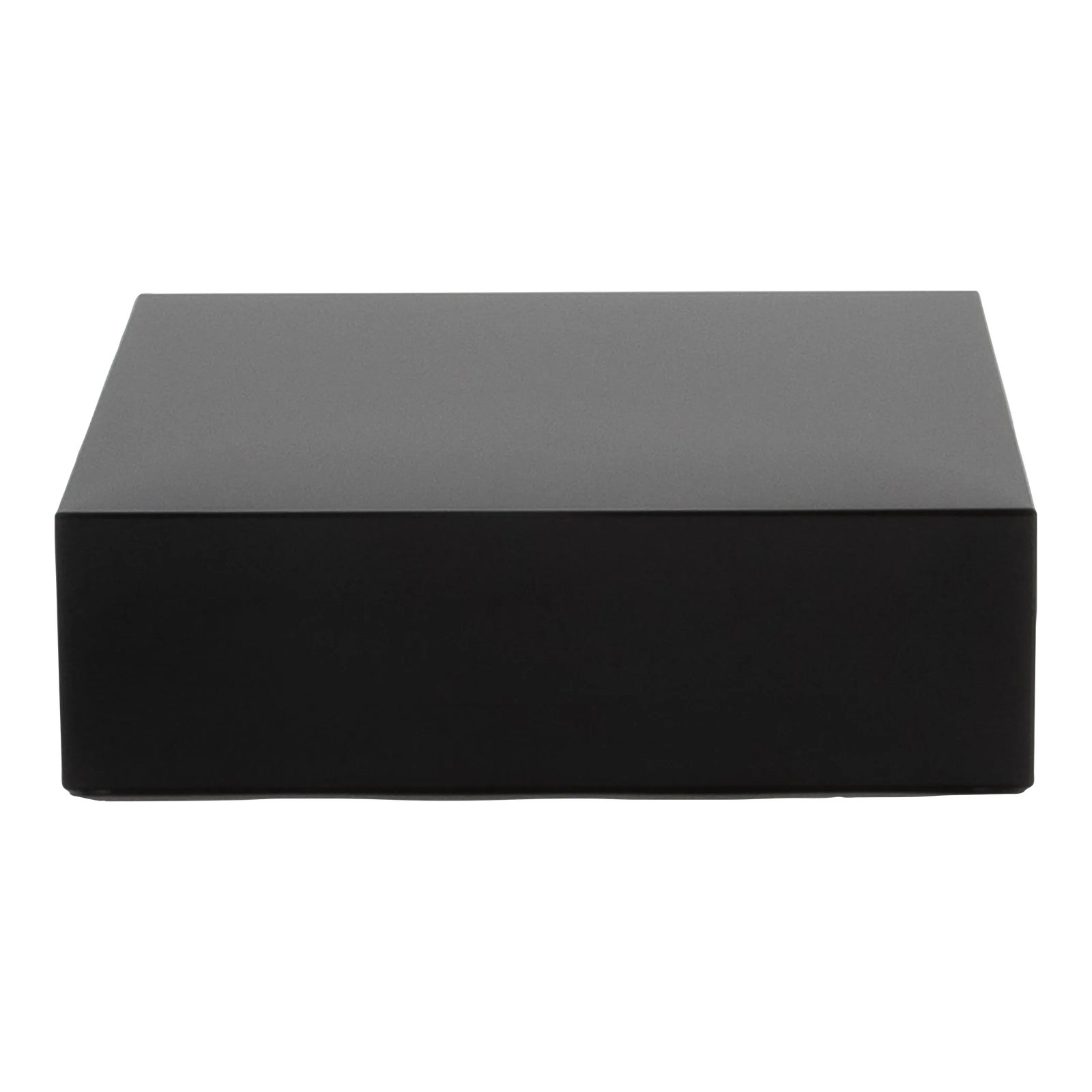 Crystal Base Riser Black 12x12” by Ka Glass | Chairish