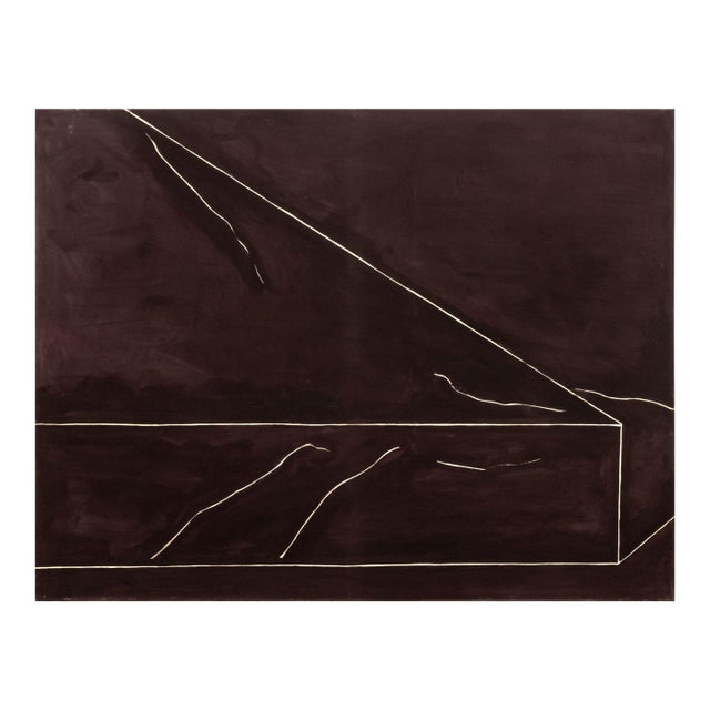 Jack Roth "Cornering at Giverny" Acrylic, 1980 | Chairish