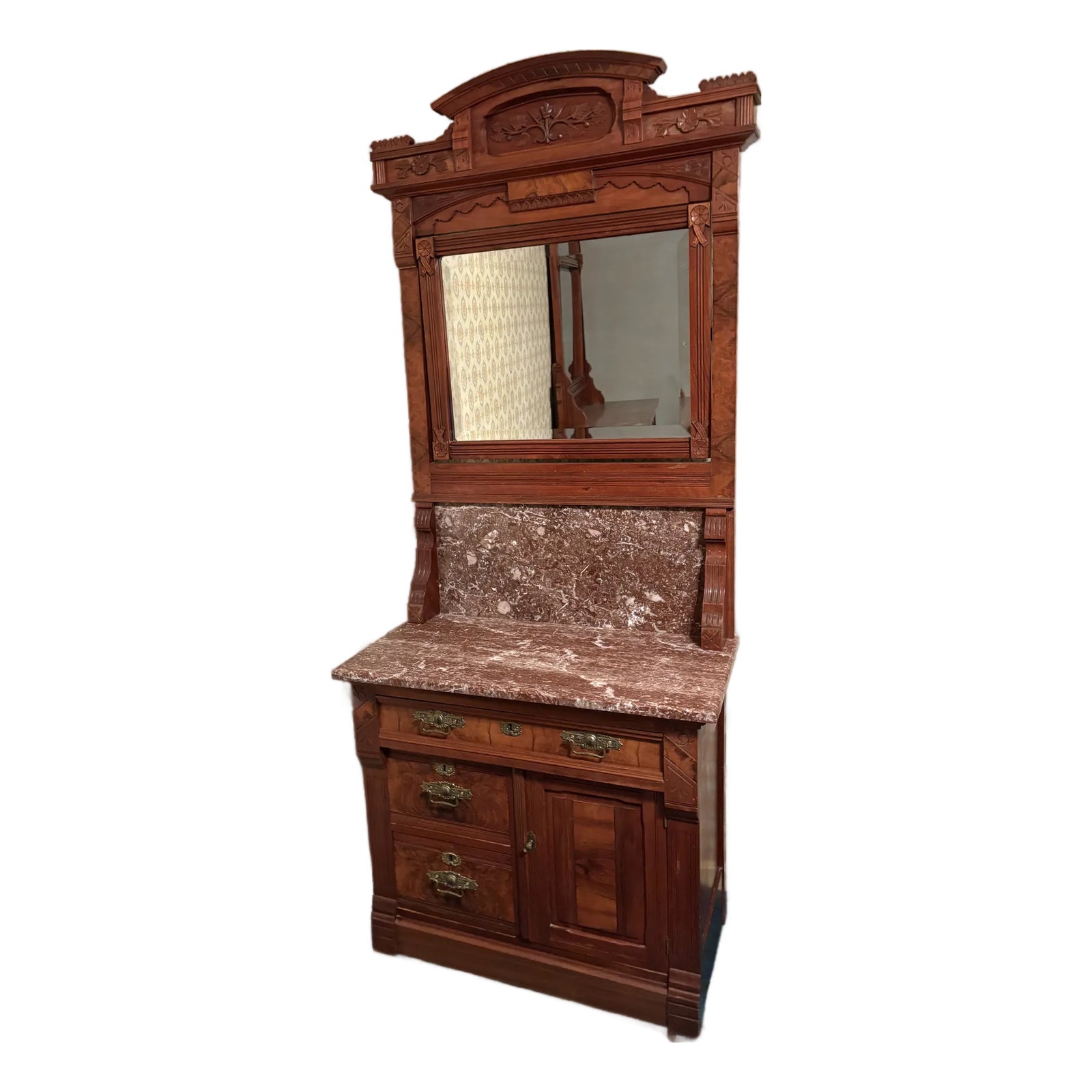 Eastlake Victorian Night Stand | Chairish