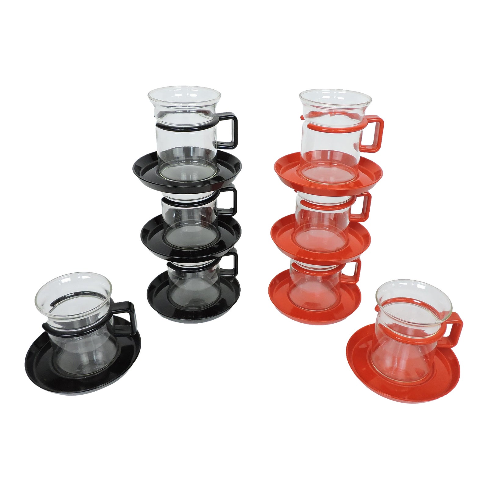 Set of 8 Bistro Bodum Espresso, Coffee Tea Cups by Carsten Jorgensen ...