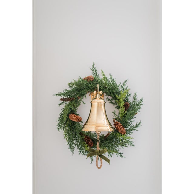 Brass Dinner Bell | Chairish