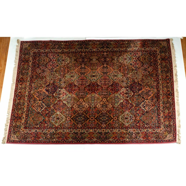 Handmade North American Wool Knotted Rug | Chairish