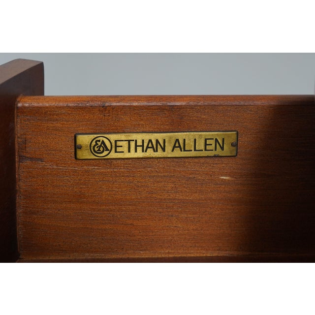 Ethan Allen Adams Style Paint Decoration Commode | Chairish