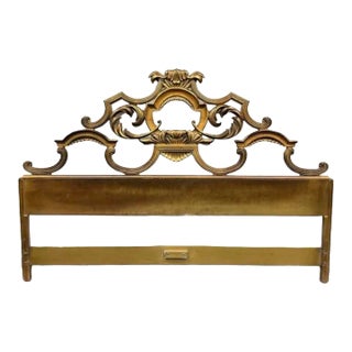 Vintage Hollywood Regency Beds | Chairish