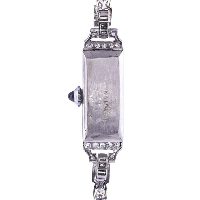 1930s Wyler & Doxa Art Deco Ladies Diamond Platinum Wrist Watch | Chairish