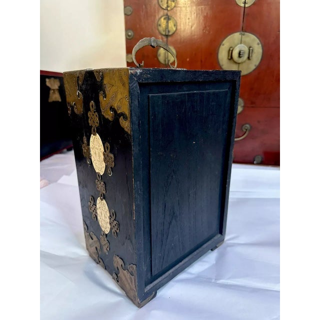 Large Antique Chinese Jewelry Chest/Box | Chairish