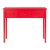 Console With Storage Drawers in Hot Red | Chairish
