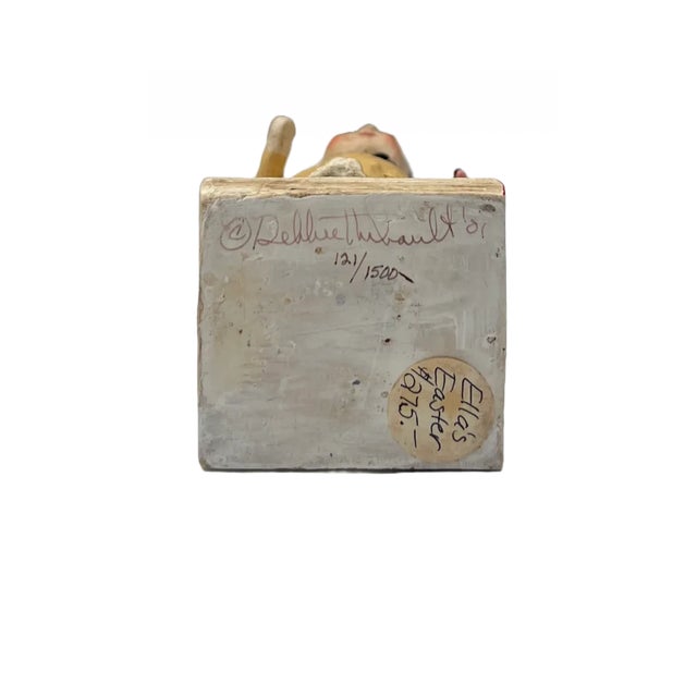 Vintage Debbee Thibault "Ella's Easter" Collectible American Folk Art ...