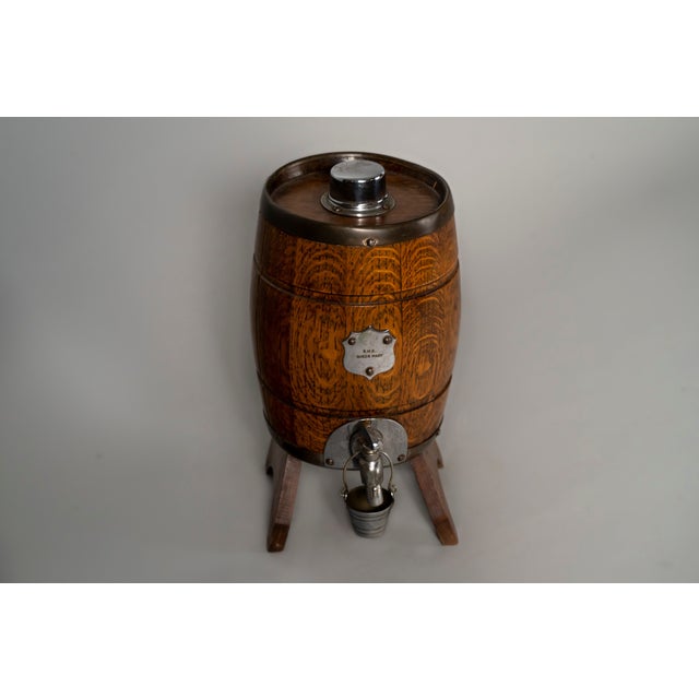 1930 Rum Keg From the "R. M. S. Queen Mary" | Chairish