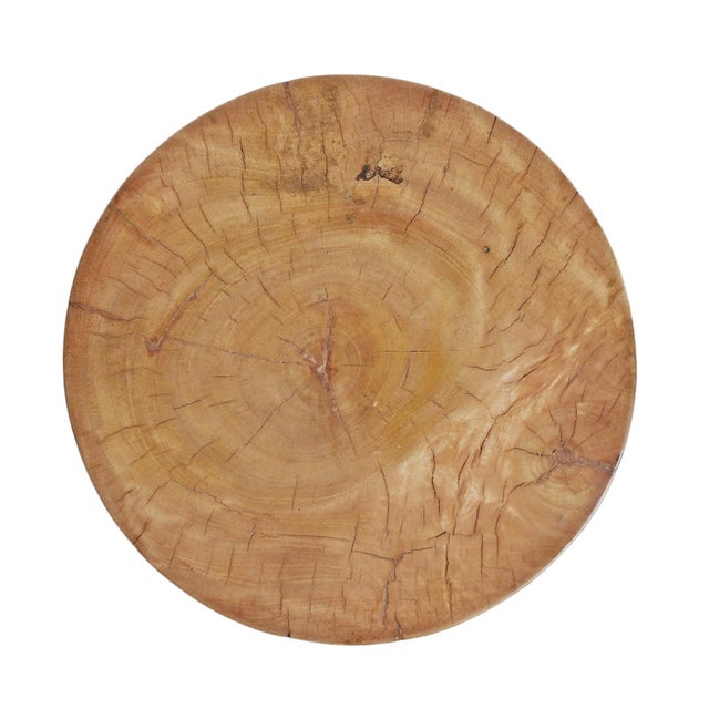 Acacia Gumdrop Side Table | Chairish