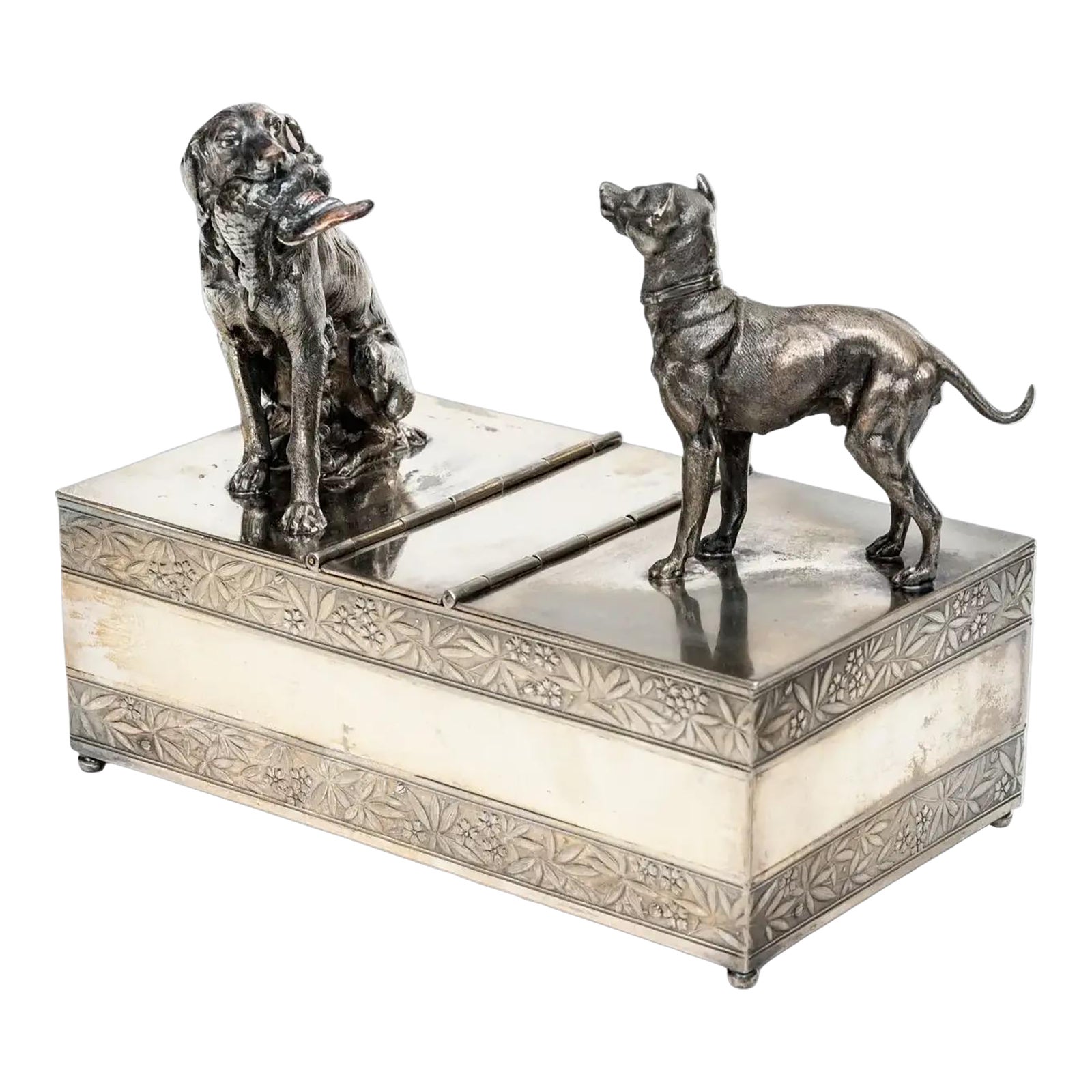 Antique 19th Century Rogers Smith & Co. Meriden, Connecticut Silver ...