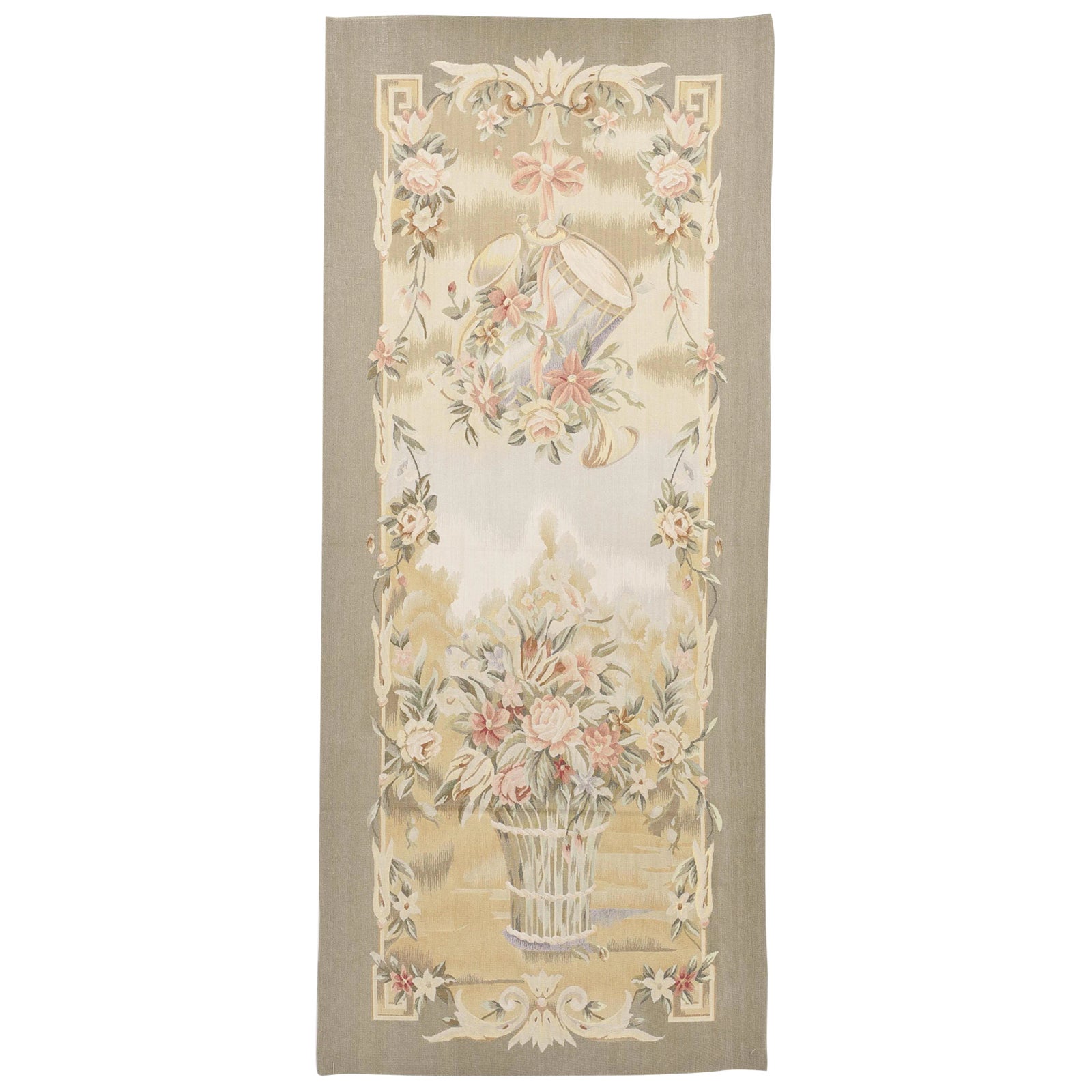 Chinese Aubusson Tapestry - 2'6"x 5' | Chairish