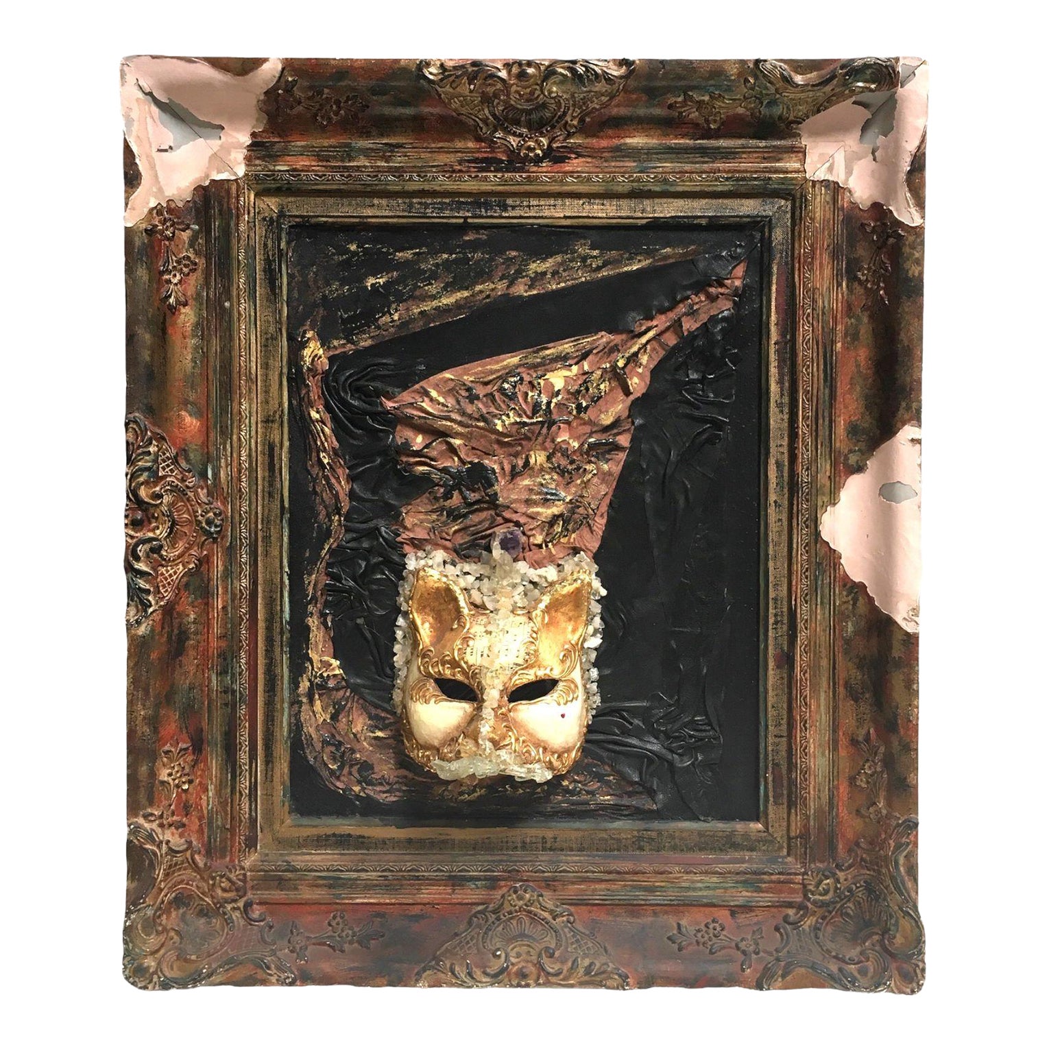 "Celebrating the Spirit of Jordan" Mixed Media Wall Sculpture by Artist ...