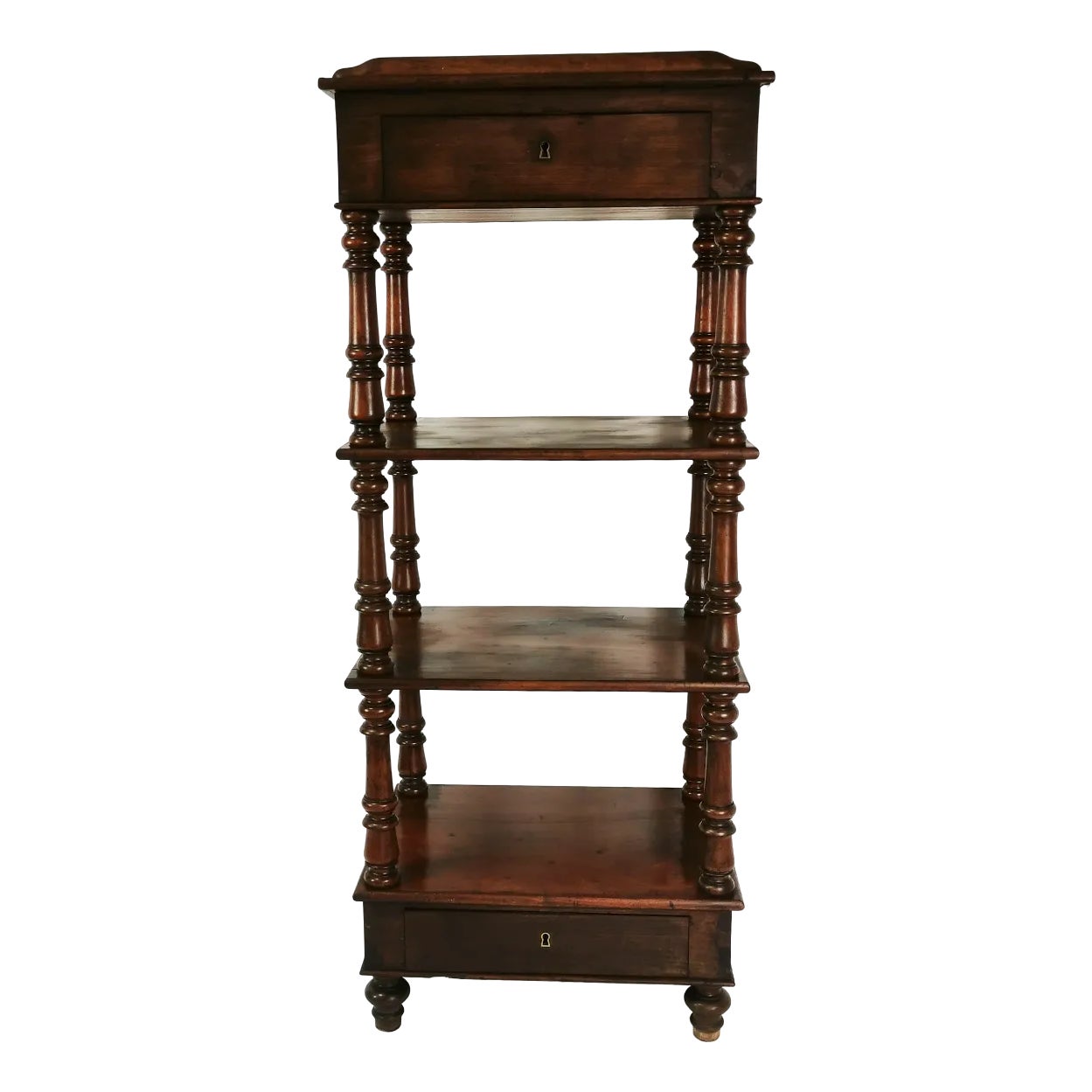 Antique Eclectic Regency Shelf, 1900 | Chairish