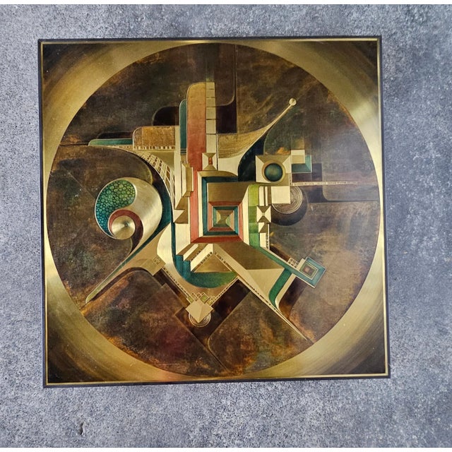 1980's Acid Etched Metal Multiple by Rudy Lechleiter Casnadian Artist ...