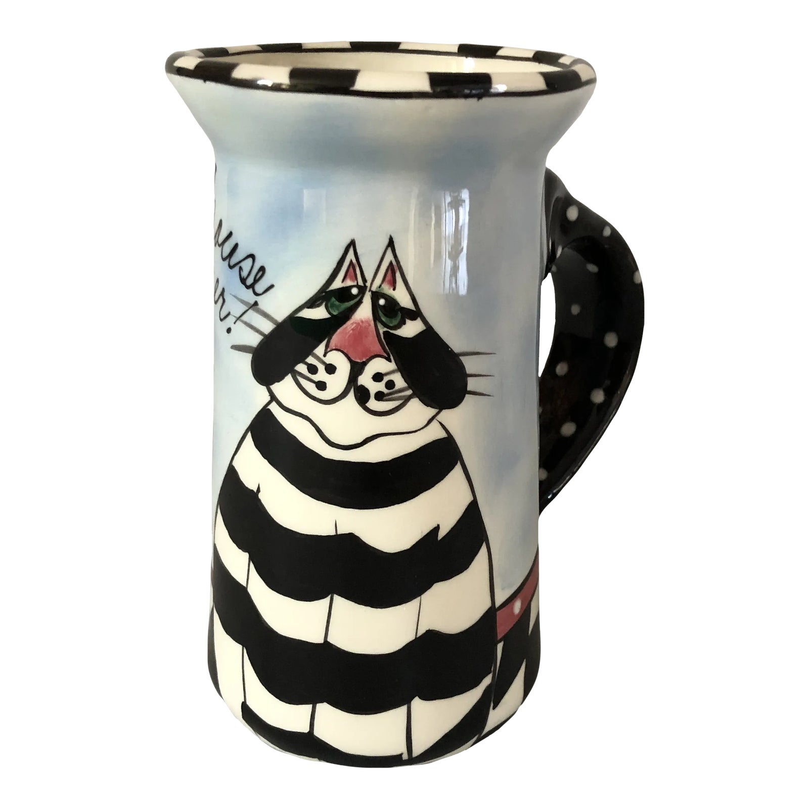 2000's Swak Lynda Cornelle Cat Mug | Chairish